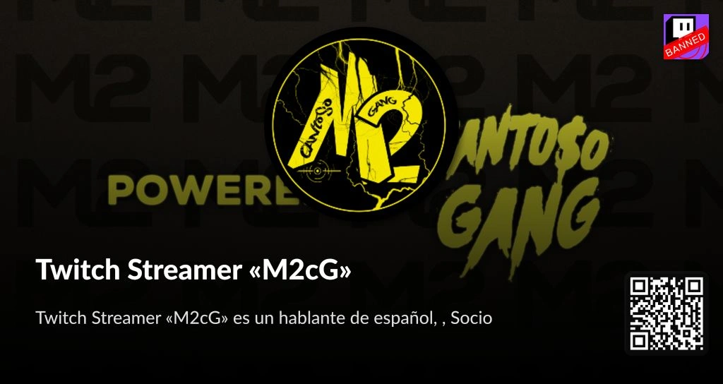 M2cG Twitch - M2cG es un hablante de español, Twitch Socio - Los 997 ...